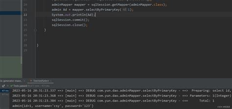 使用mybatis逆向工程生成代码并配置sqlsessionutil进行单元测试 Csdn博客