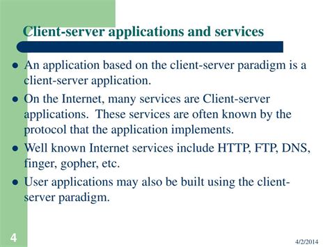 Ppt The Client Server Paradigm Powerpoint Presentation Free Download Id761237