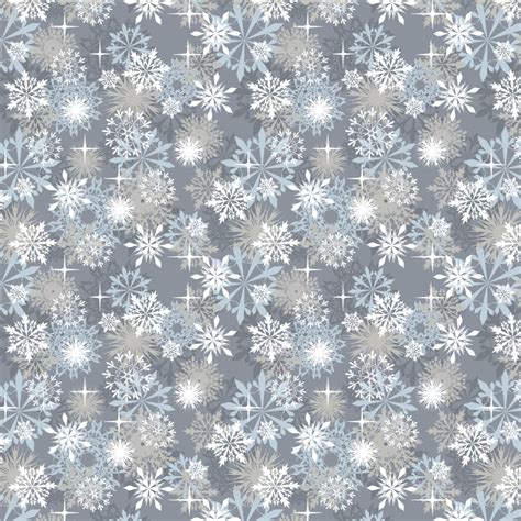 Snowflake Seamless Pattern Set Add Ons GraphicRiver