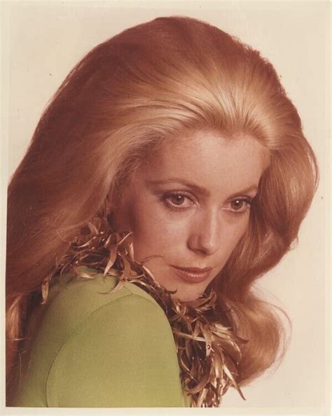 Catherine Deneuve Breathtaking 1960s Glamour Portrait Vintage 8x10