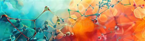 Teamwork Depicted Through Interconnected Geometric Shapes In Abstract Art Stock Illustration