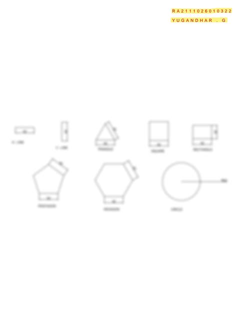 Solution Autocad Shapes Main Studypool