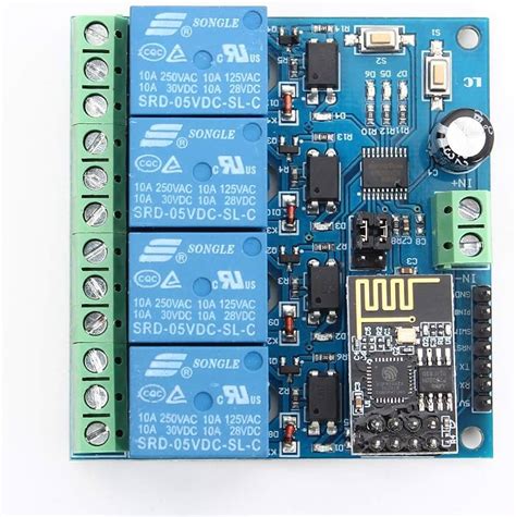 Esp8266 Wifi Control Relay Esp8266 01s Esp 01s Wlan Wifi Modul 5v Mit