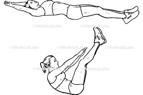 Jack Knife Sit Ups