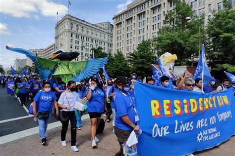 TPS Holders Call On White House To Address Moral Debt In March For Residency Protections