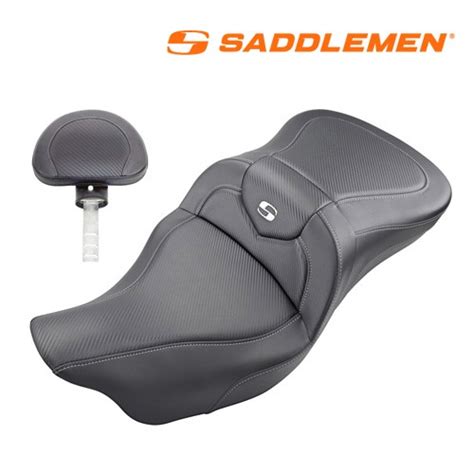 새들맨 할리데이비슨 로드소파 시트 카본 블랙스티치 등받이 포함 08 23 로드킹 스트리트일렉트라 글라이드 할리데이비슨 전문 부품 더락파츠