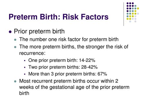 Ppt Preterm Labor Prediction Prevention And Management Powerpoint