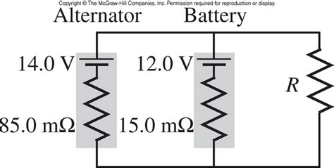 Solved The Figure Shows A Simplified Circuit Diagram For An