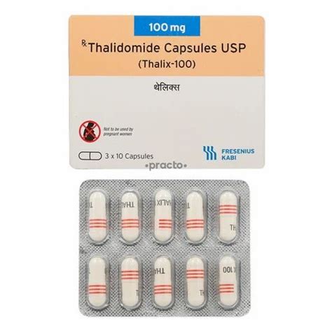Thalidomide Capsules Usp At ₹ 499pack Thalidomide Capsule In Nagpur