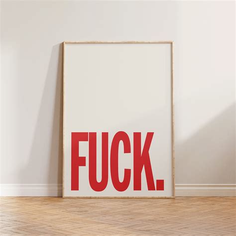 Fuck Print Lune Club