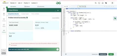shanmathi k on linkedin geekstreak2024 gfg160