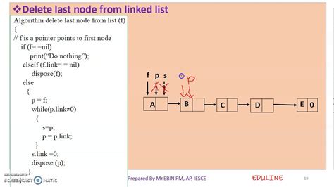 Ds Module 3 Topic 6 Deleting First And Last Node From Linked List