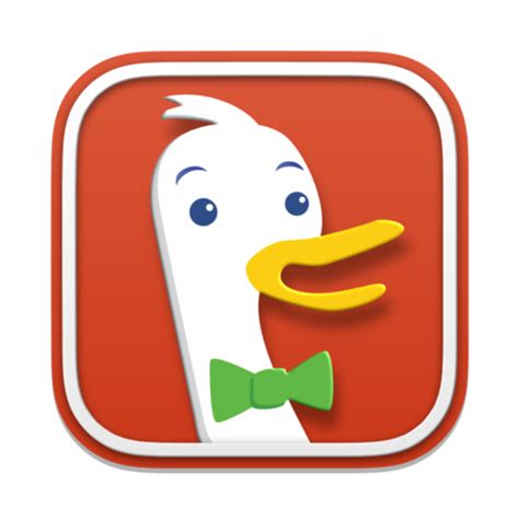 DuckDuckGo MacOS BigSur Social Media Logos Icons