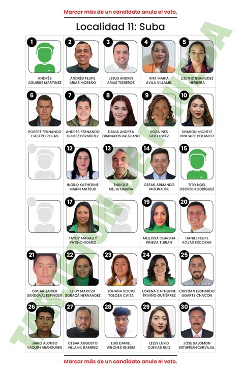 Conoce Cómo Quedaron Los Tarjetones Que Votarás En La Consulta Popular