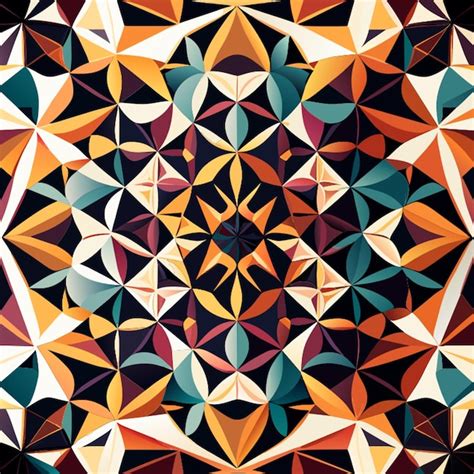 Premium Vector Abstract Modren Geometrix Pattern Seamless Detail Illustration Vector Illustration