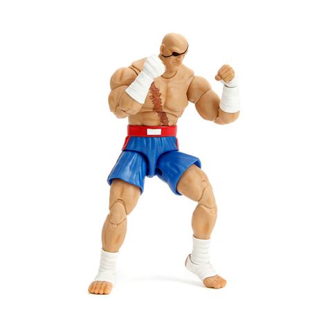 Ultra Street Fighter Ii Deluxe Sagat 6 Inch Action Figure Action