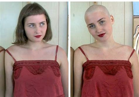 Pin By Ashley Boasso On Before And After Extreme Haircut Pix Shaved