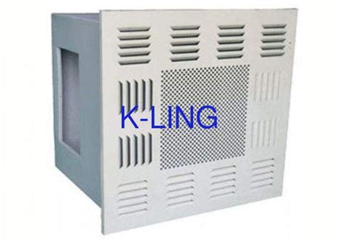 Plastic Spry Steel Diffuser Plate Ceiling Hepa Filter Box Class 100