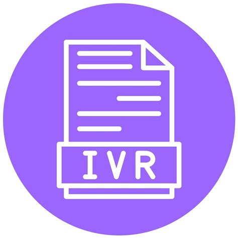 Premium Vector Vector Design Ivr Icon Style