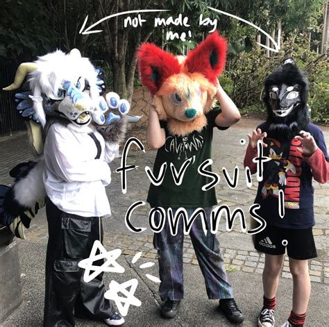 Fursuit Comms Open Read Desc Etsy Uk