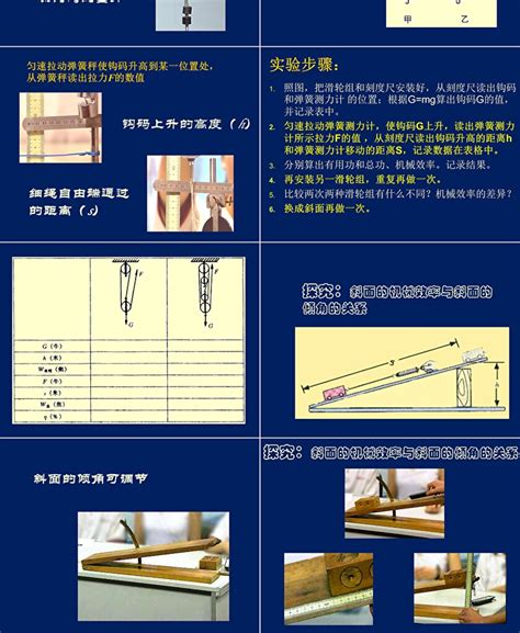 测滑轮组的机械效率实验PPT课件 卡卡办公
