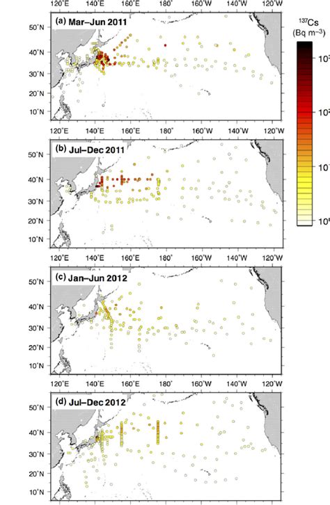 The Concentration Of 137 Cs In The Surface Seawater In The North
