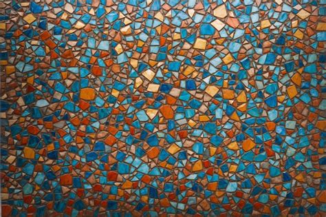 Premium Ai Image Mosaic Texture Background Colorful Mosaic Texture Background Mosaic Wallpaper