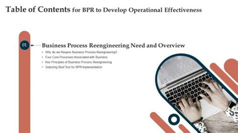 Bpr Develop Operational Effectiveness Powerpoint Templates Slides And Graphics