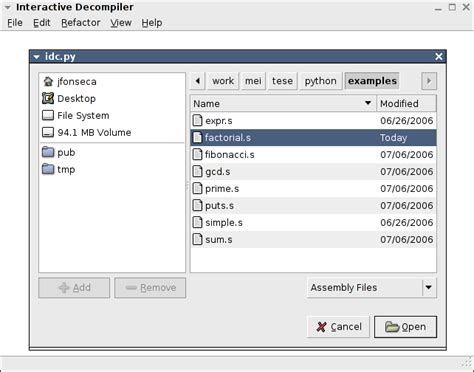 Tutorial Interactive Decompiler