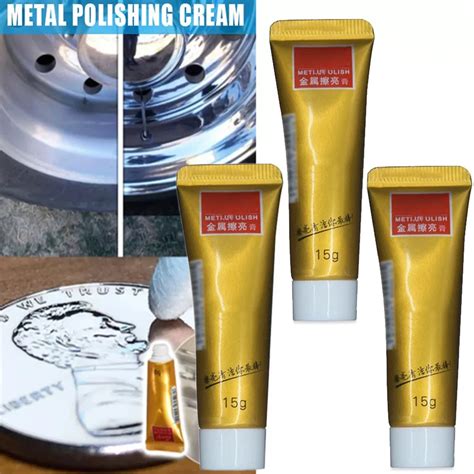 스테인레스 스틸 금속 연마 페이스트 클리닝 크림 5g10g15g 금속 연마 페이스트 녹 제거제 철 크롬 황동 구리 니켈 Aliexpress