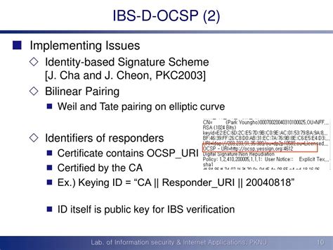 Ppt A Framework For Distributed Ocsp Without Responders Certificate Powerpoint Presentation