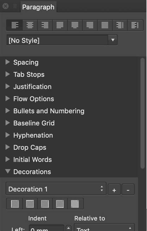 rules above or below text affinity on desktop questions macos and
