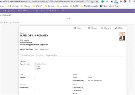 View Odoo 15 User Form Showing List Of Groups Instead Of Group
