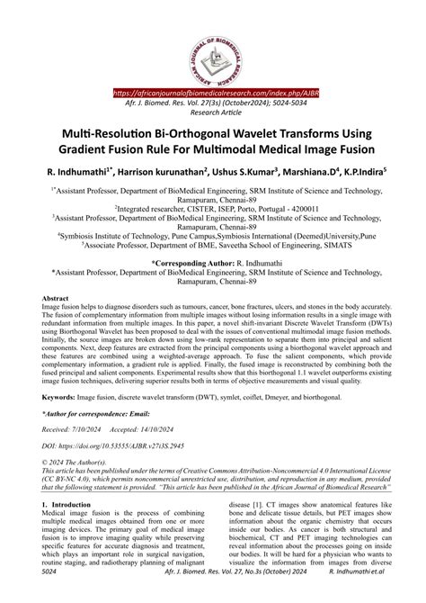 pdf multi resolution bi orthogonal wavelet transforms using gradient