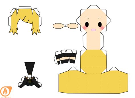 Kagamine Rin Coloring Pages