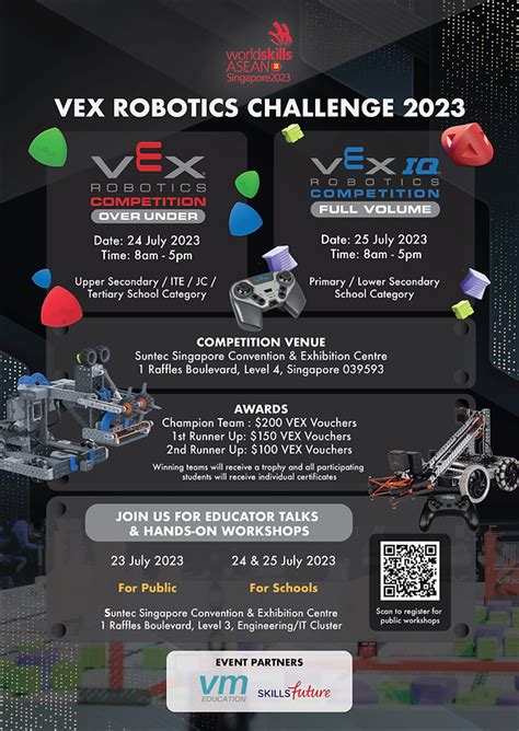 VEX Robotics Challenge 2023 Registration VEX Robotics SG