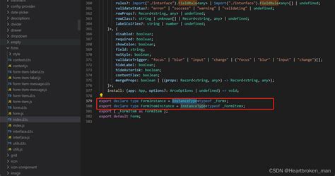提取instancetype实例化构造函数里面某个属性的类型使用instancetype获取组件的类型 Csdn博客