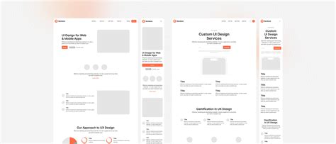 Sections Wireframe Kit Powerful Wireframing Kit For Web Projects