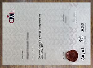 The Fast Way To Get A CMI Level Diploma Certificate Online