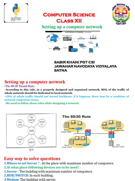 Setting Up Network Pdf