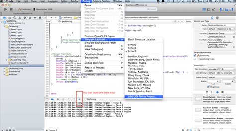 IOS Geofencing API Tutorial Using Core Location Framework