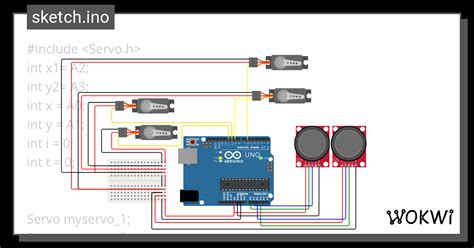 Analog Joystick ส่งครู Wokwi Esp32 Stm32 Arduino Simulator