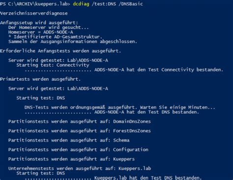 Check Liste Tools Konsistenz Von Active Directory Prüfen Windowspro