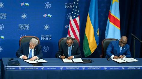 Drc And Rwanda Finalise Us Backed Peace Deal Opening Path For