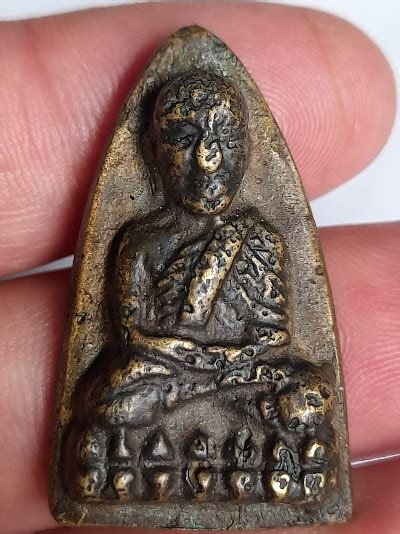 หลวงปู่ทวดหลังเตารีดพิมพิ์ใหญเนื้อเก่าๆไม่ทราบที พระเครื่อง พระแท้ Webpra เว็บ พระ คอม