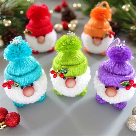 Fast And Easy Yarn Christmas Tree Gnoms Fast And Easy Yarn Christmas