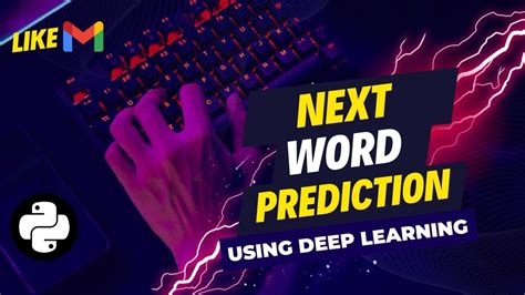 Building A Next Word Prediction Model With Lstm Nlp Tutorial Youtube