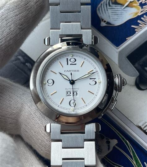 Fs Cartier Pasha C Big Date Steel W31044m7 Watchuseek Watch Forums