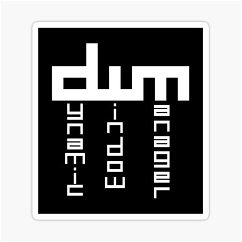 Dwm Dynamic Window Manager Sticker For Sale By Typo N Quotes Redbubble