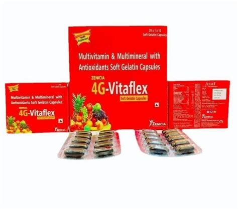 Multivitamin Multimineral Antioxidant Soft Gelatin Capsule At ₹ 400box